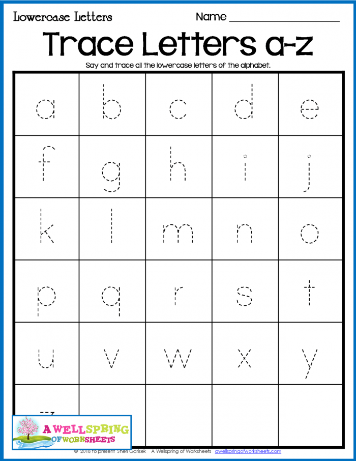 Letter Formation Assessment Worksheets 99Worksheets
