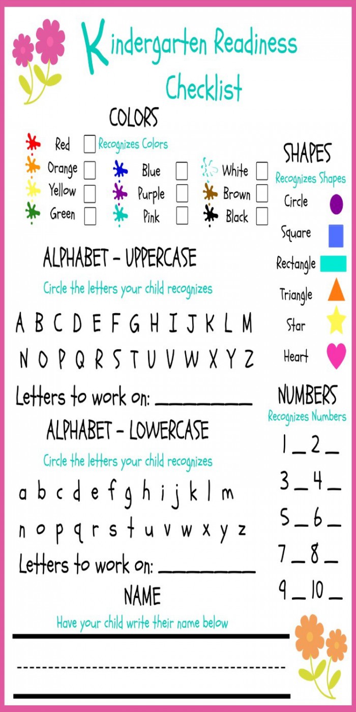 Letter Checklist Worksheets 99Worksheets