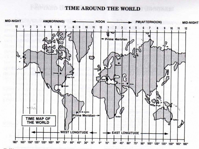 Time Zone Map Worksheets 99Worksheets