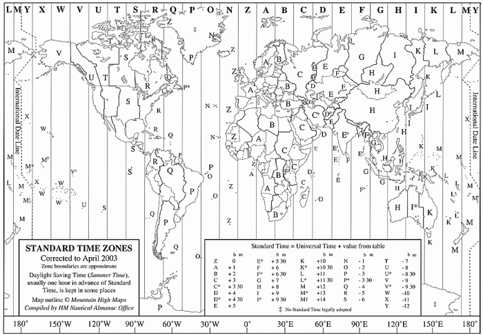 Time Zone Map Worksheets 99Worksheets