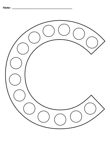 Dot To Dot Alphabet C Worksheets 99Worksheets