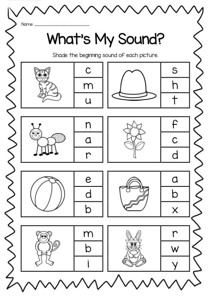 Letter Sounds: A Worksheets | 99Worksheets Letter Sounds: A Worksheets | 99Worksheets