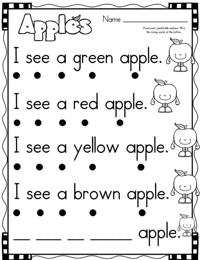 Beginning Sentences Worksheets 99Worksheets