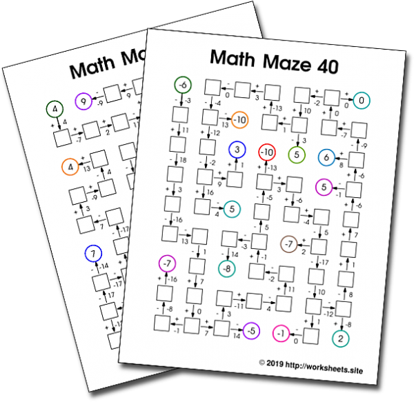 1st Grade Math Printable Worksheets Page 4 | 99Worksheets