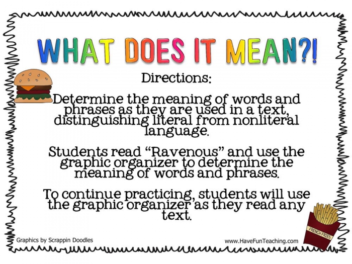 Figurative Language Worksheets Free Download 99Worksheets